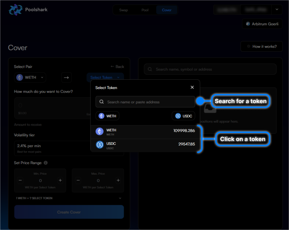 How to Cover - Poolshark Docs